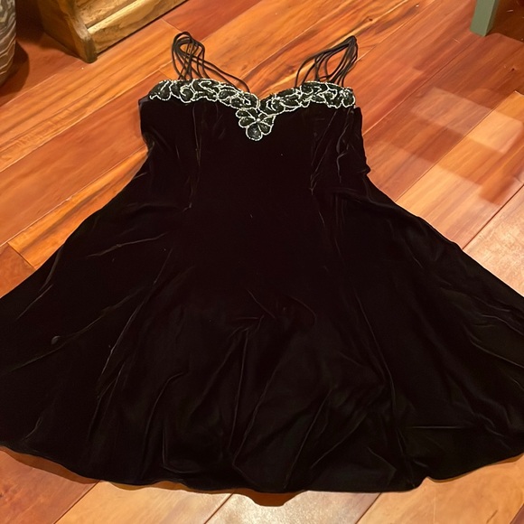 Jump | Dresses | Jump Black Velvet Dress | Poshmark